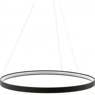 Circle 110 black modern Round pendant lamp ZumaLine